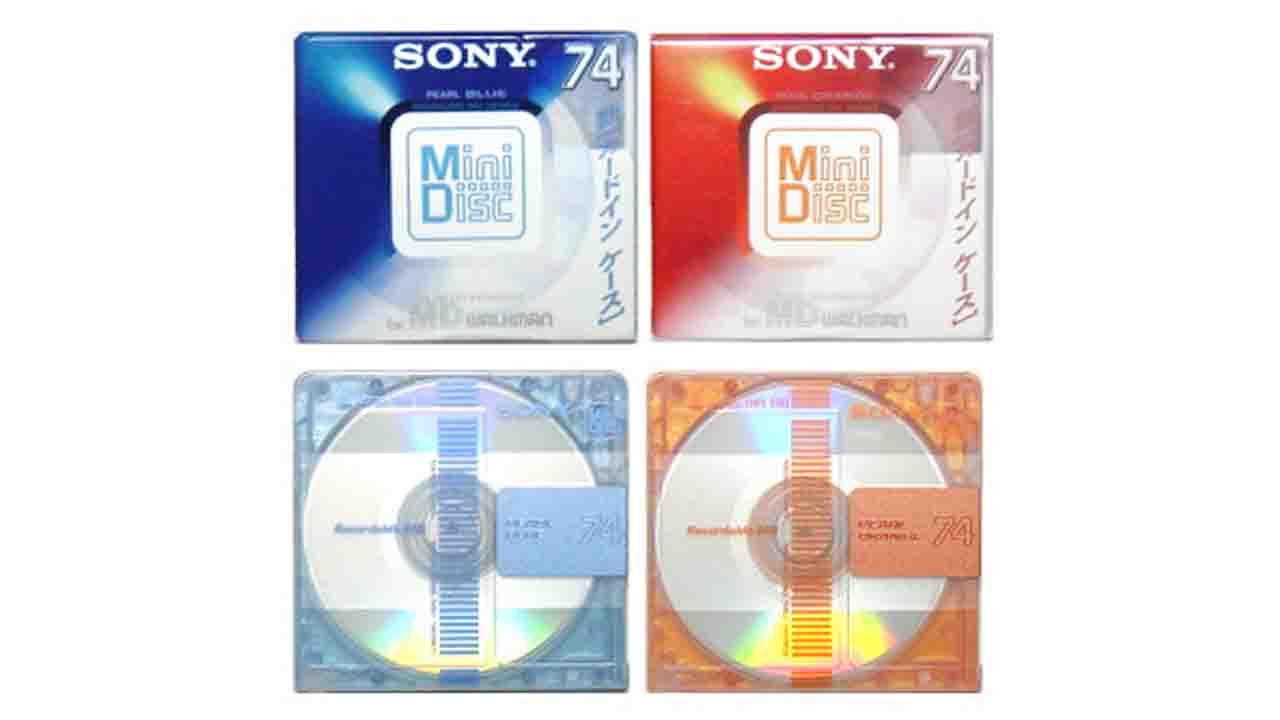 Complete Visual Guide to Sony MiniDisc Blank Media (1992-2004)