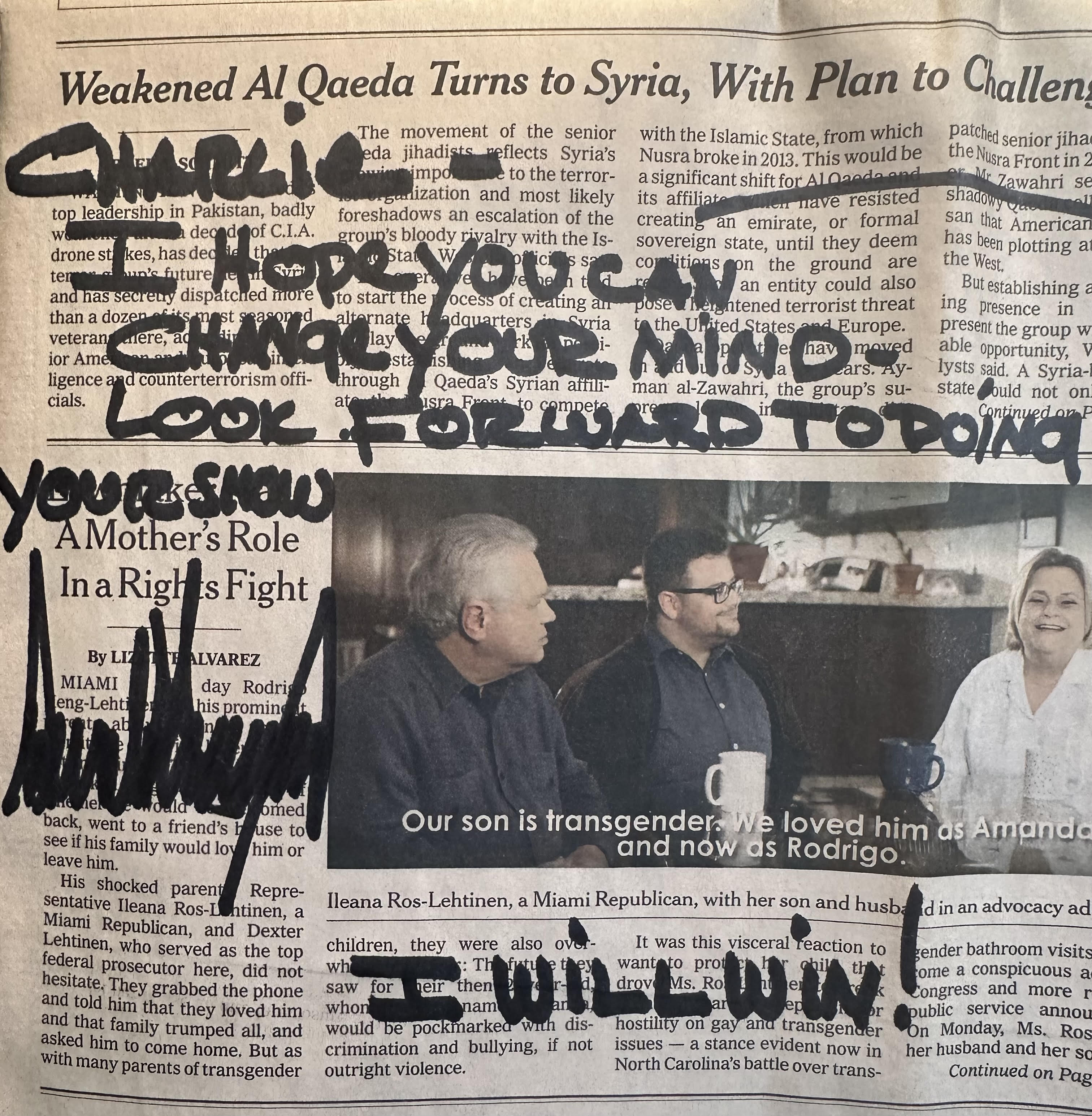 The Trump-Epstein Enigma Code? - by Charlie Sykes