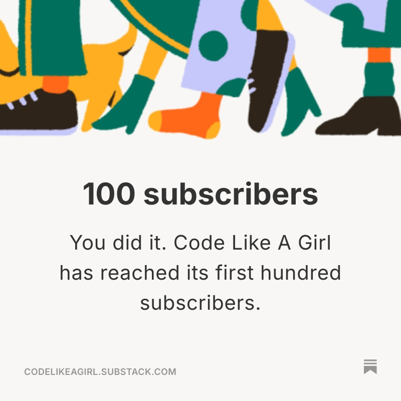 Code Like A Girl (@codelikeagirl): "We’re only 3 weeks into our ...