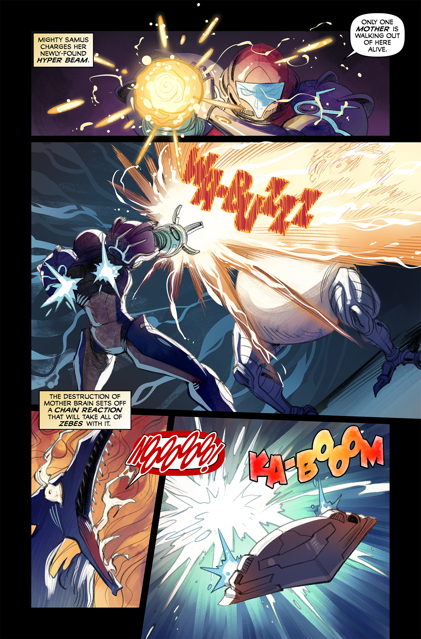 Debut of my second Metroid Comic on Substack