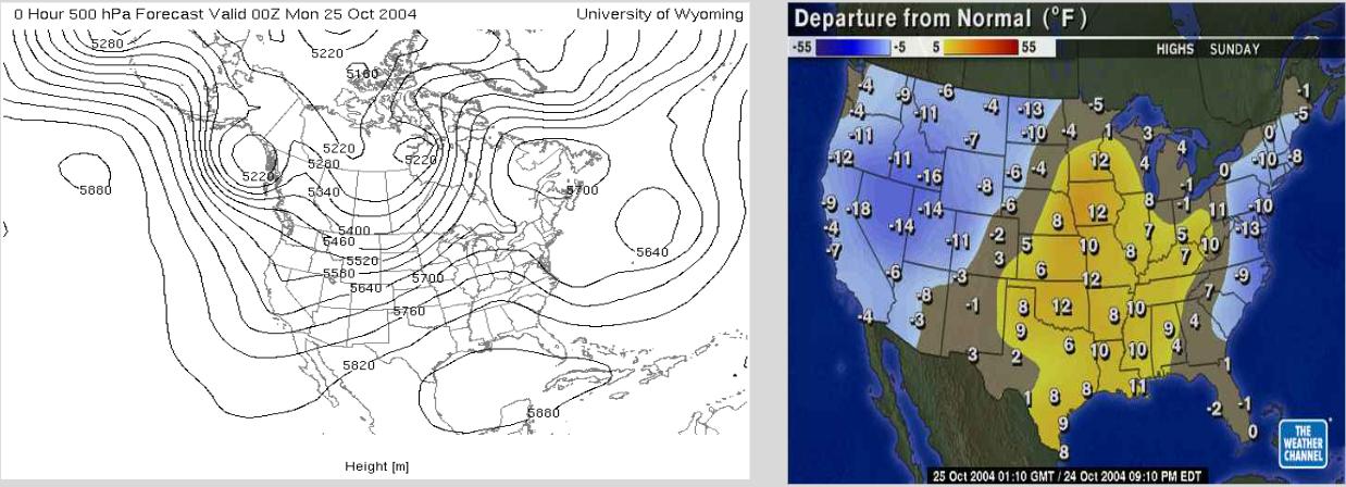 #124: 500 mb Height Maps and Large-Scale Temperature Patterns