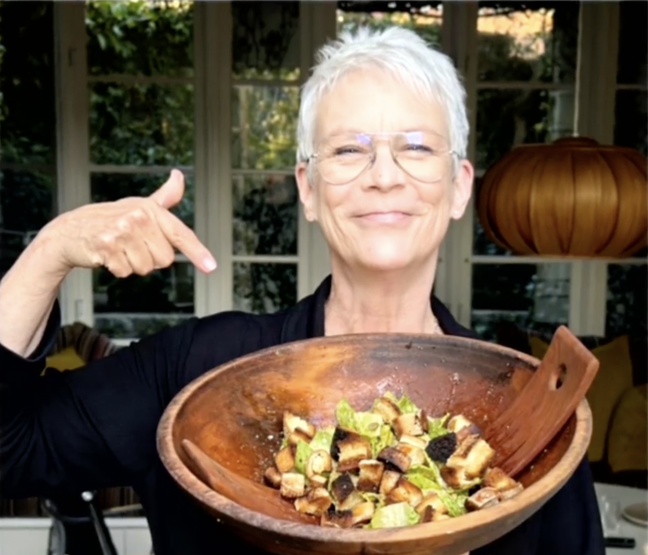 Jamie Lee Curtis's Very Famous Caesar Salad