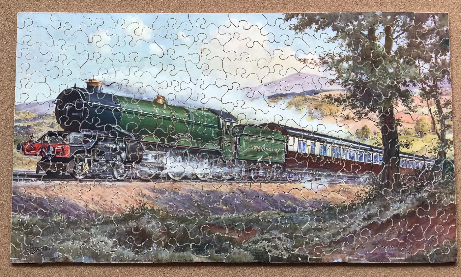 30. Vintage puzzles made by Chad Valley - by Bill Huot