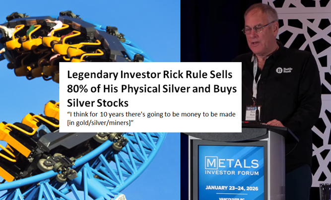 Legendary Investor Rick Rule Sells 80% of His Physical Silver and Buys ...