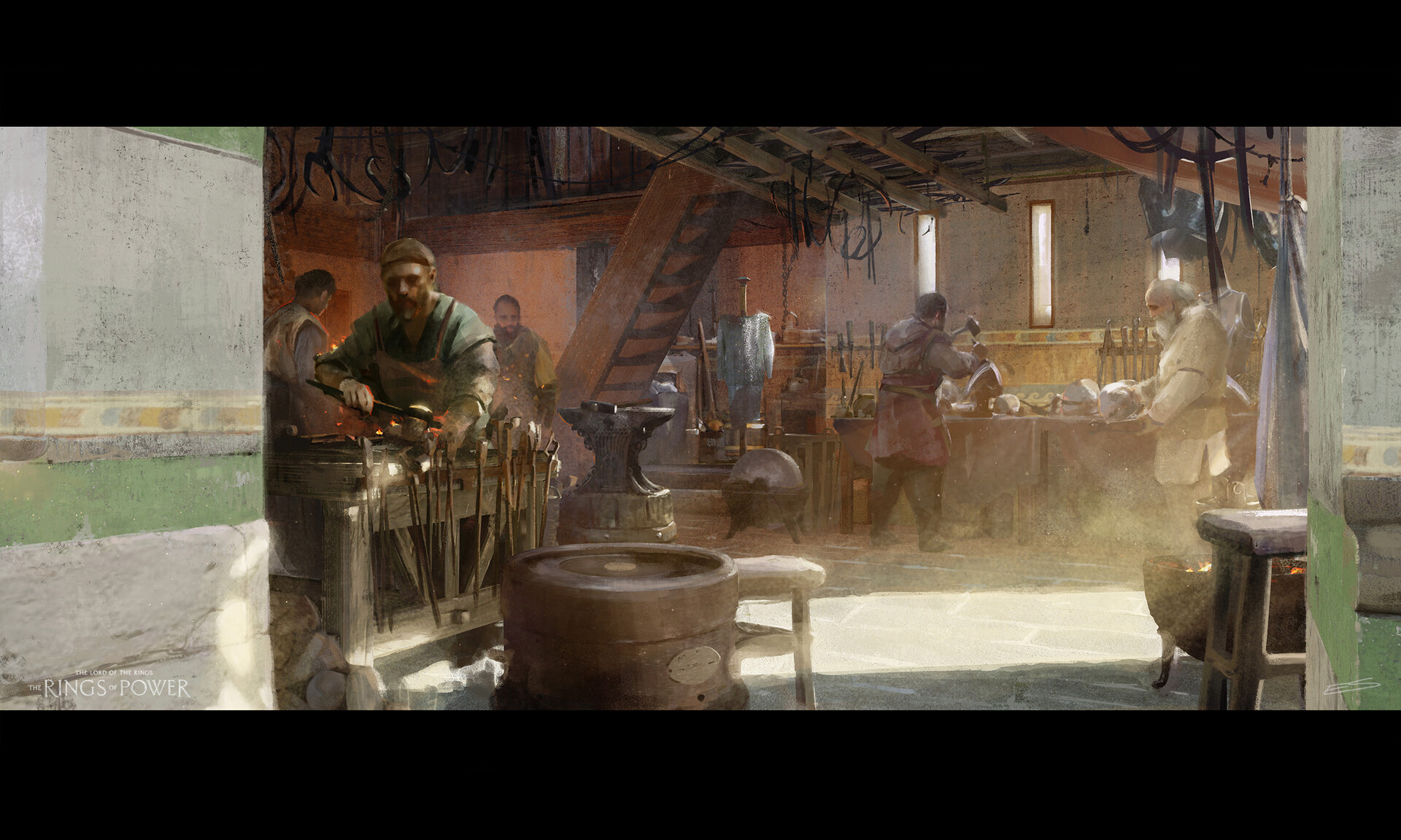 "The Rings of Power" Virtual Art Book - by @taliesart
