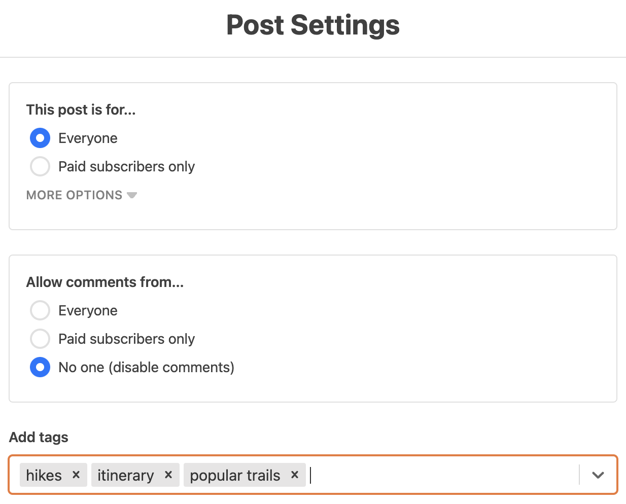 Mastering Post Organization with Tags - Linda's Substack