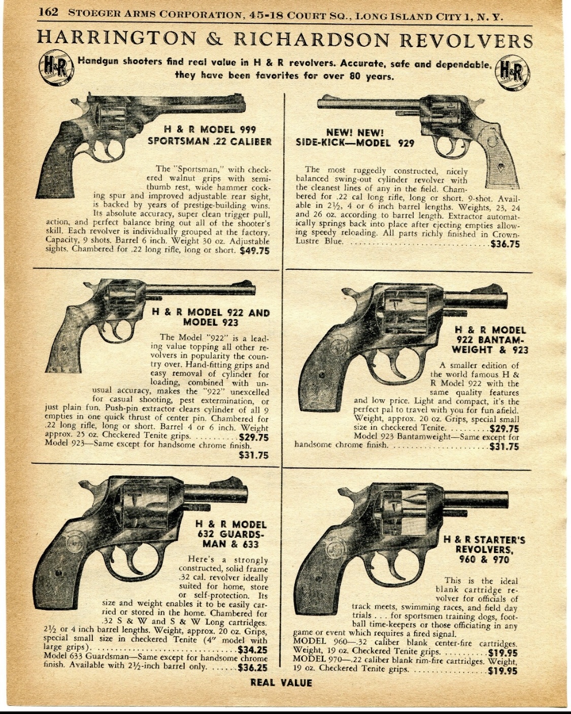 The H&R Model 999 Sportsman - by Steve Charles
