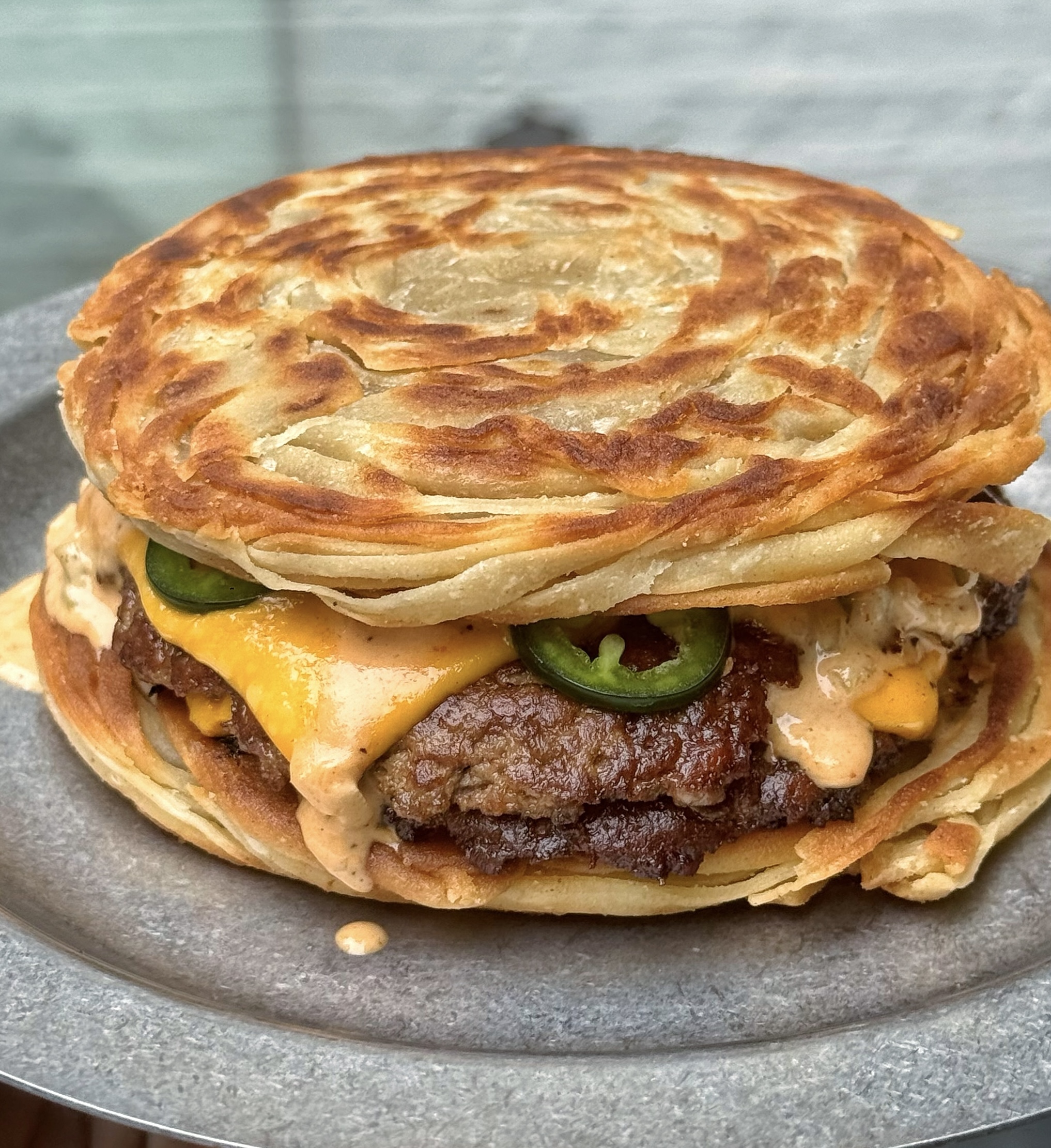 Paratha Smash Burger: a recipe - Notorious Foodie