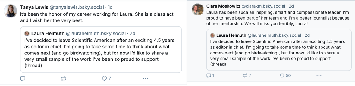 Science journalists supposedly circle the wagon around Laura Helmuth ...