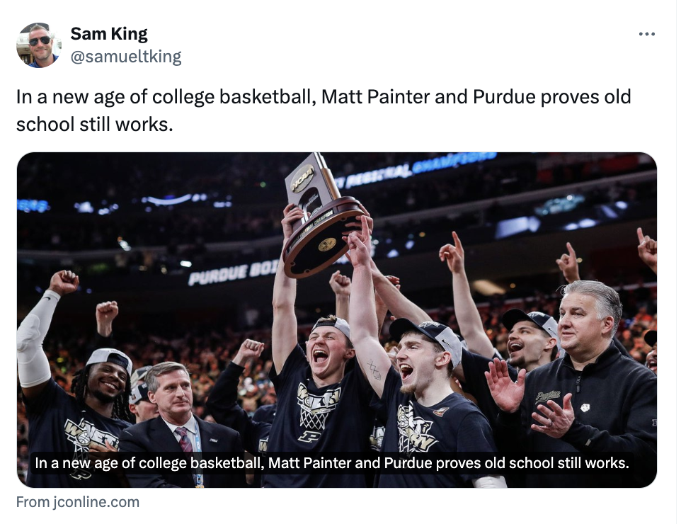 ‘Finally!’ Purdue heads to the Final Four - by Dave Bangert