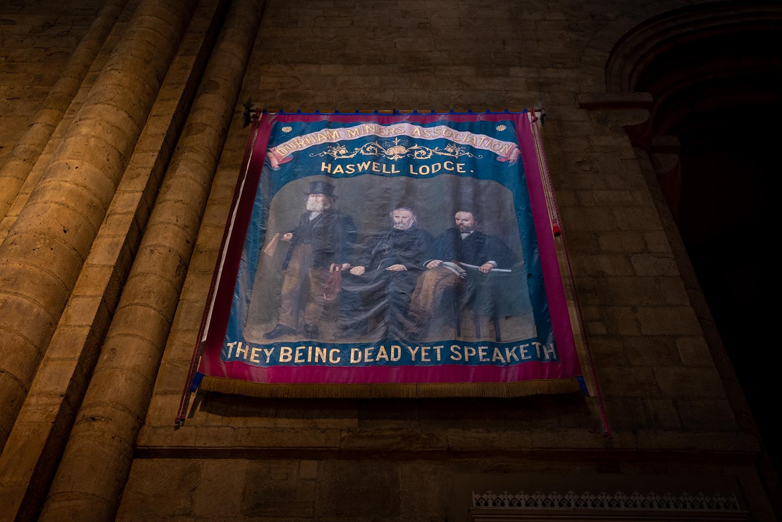Miners' banners on display in Durham - Cultured. North East