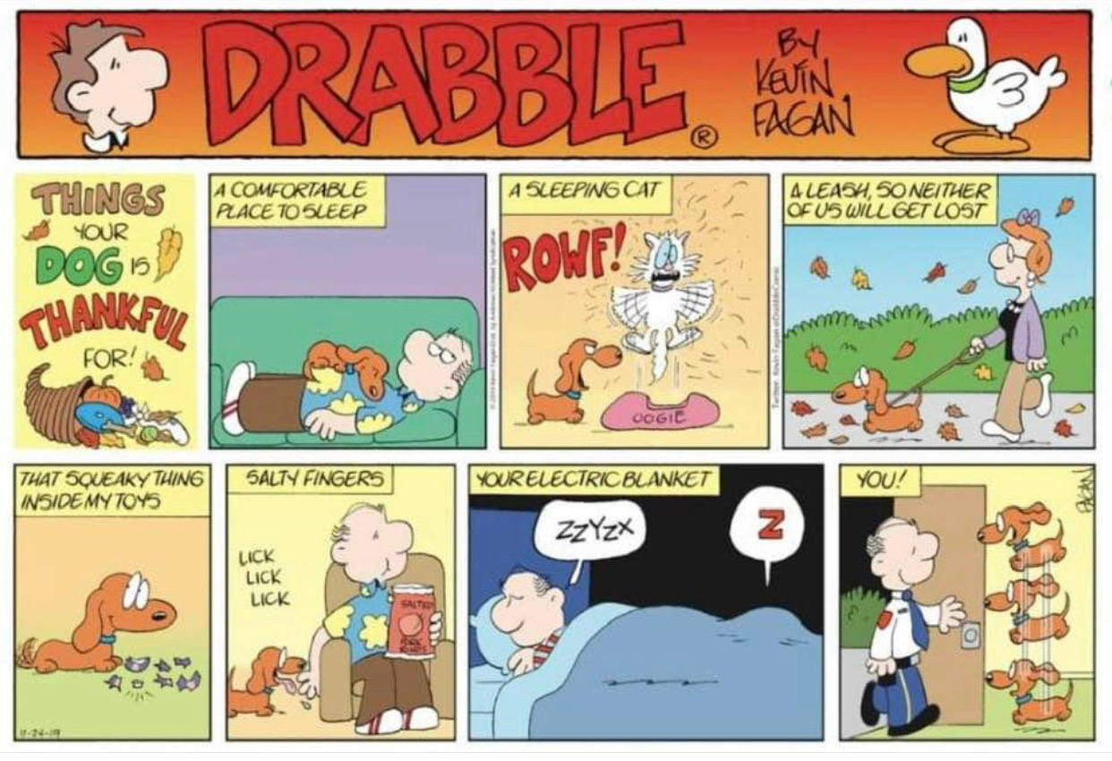 The Daily Drabble by Kevin Fagan | Substack