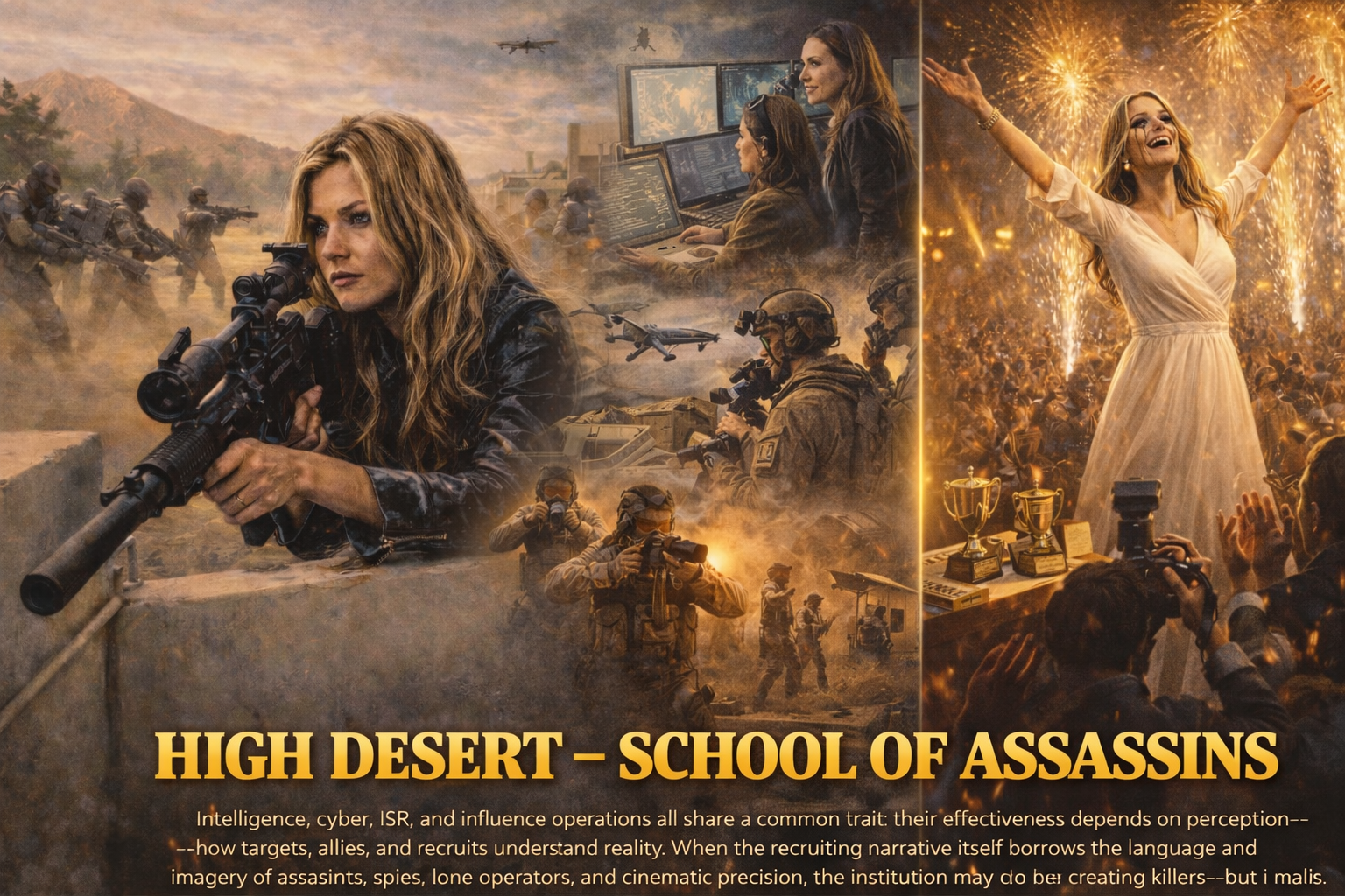 Erika Making Movies About Recruiting Assassins And Spies Says A Lot