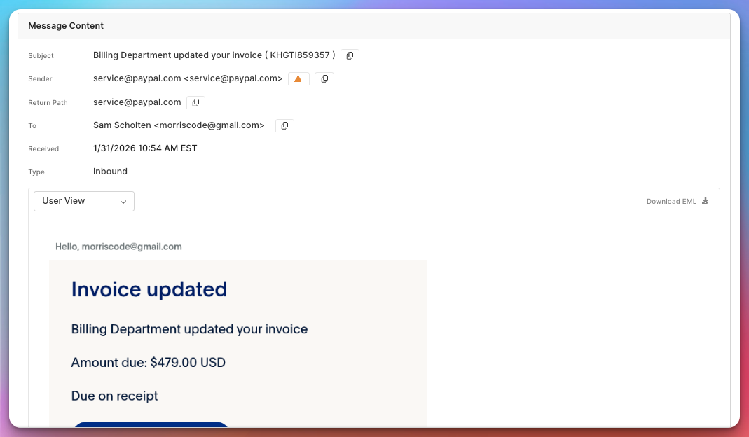 Analyze Suspicious Emails Quickly and For Free