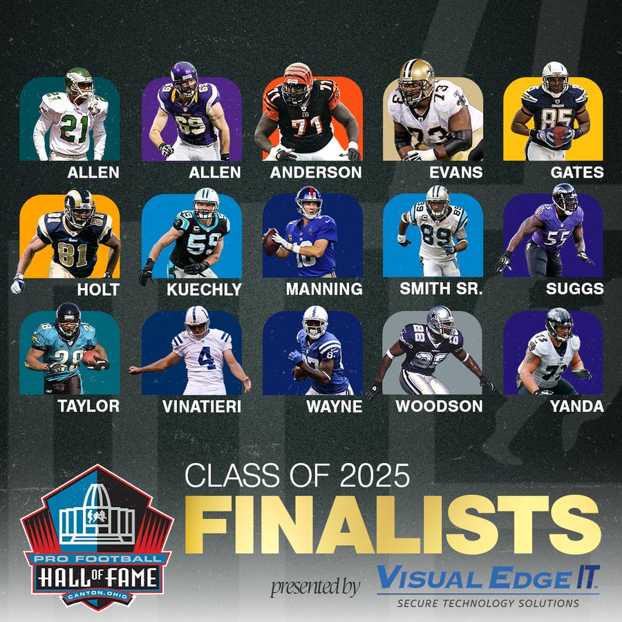 Evaluating 2025 HOFame Finalists - by Frank Cooney
