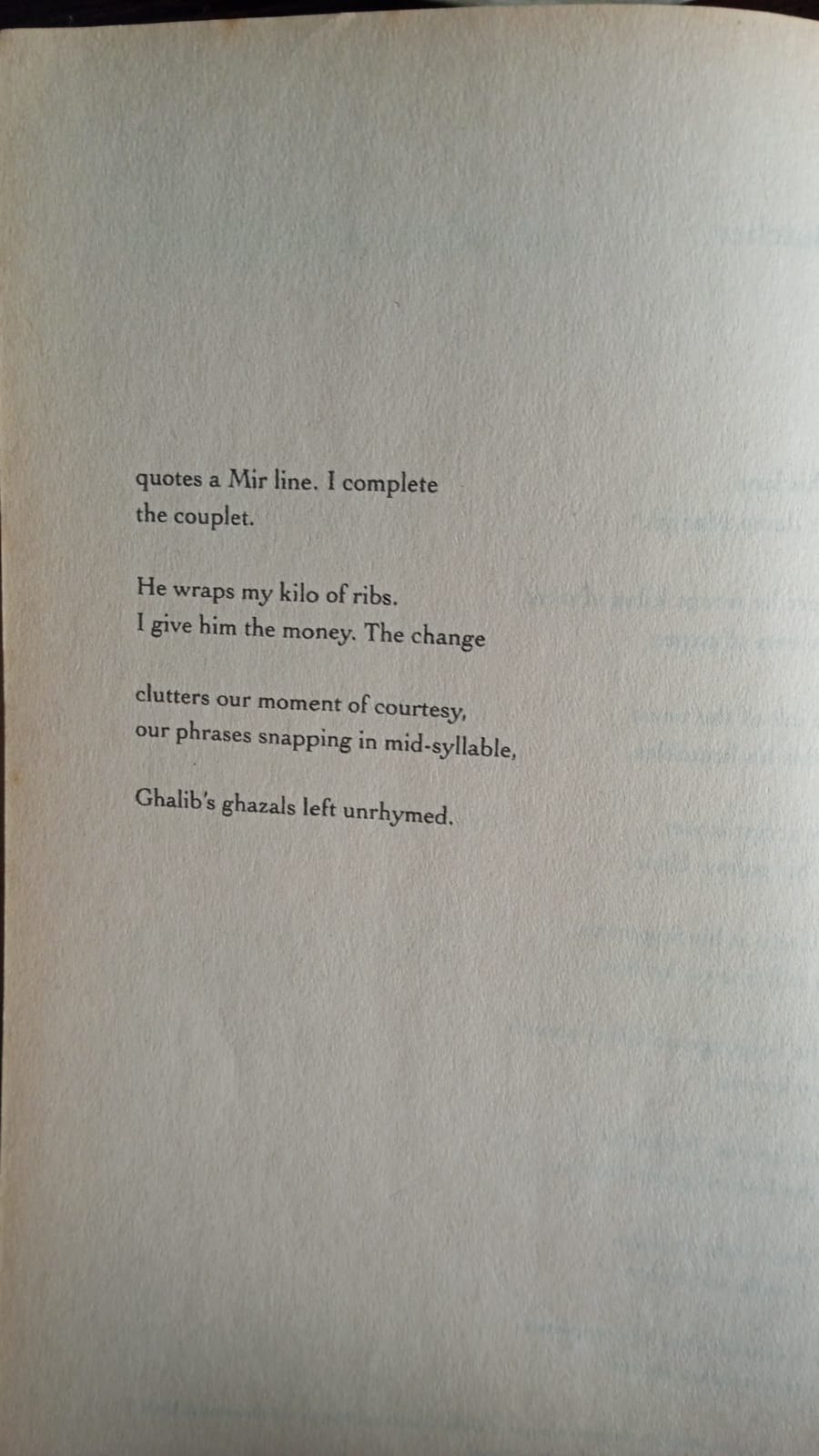 Butcher shop poems - by Rahul Singh - Unserious Noticing