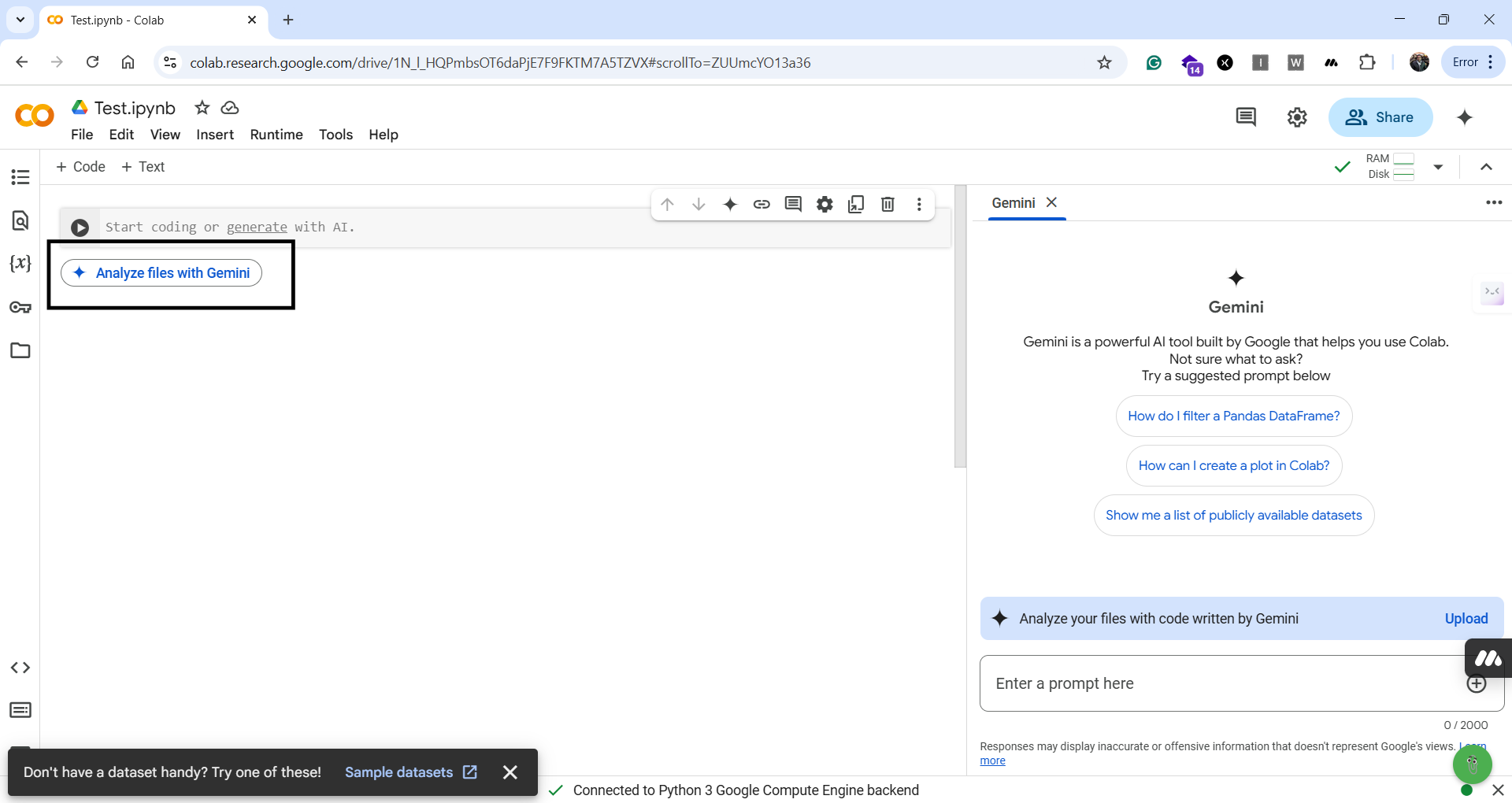 Step-by-Step Guide : Data Science Agent in Google Colab. Simply Awesome