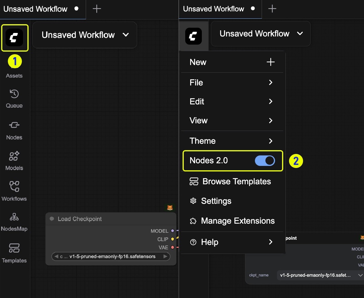 Try Nodes 2.0 (Beta) And Help Us Improve ComfyUI!