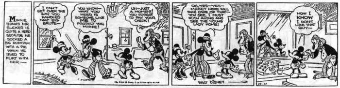 Remember when Mickey Mouse decided to commit suicide?