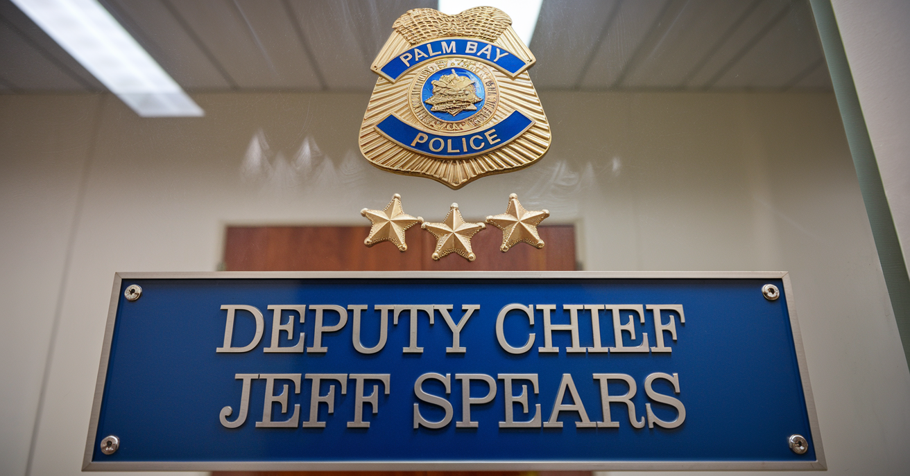 Palm Bay Police Department Welcomes New Deputy Chief: Jeff Spears Rises ... Palm Bay Police Department Welcomes New Deputy Chief: Jeff Spears Rises ...