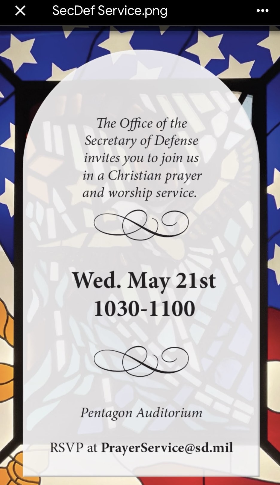 UPDATED - BREAKING: The Constitution at the DOD