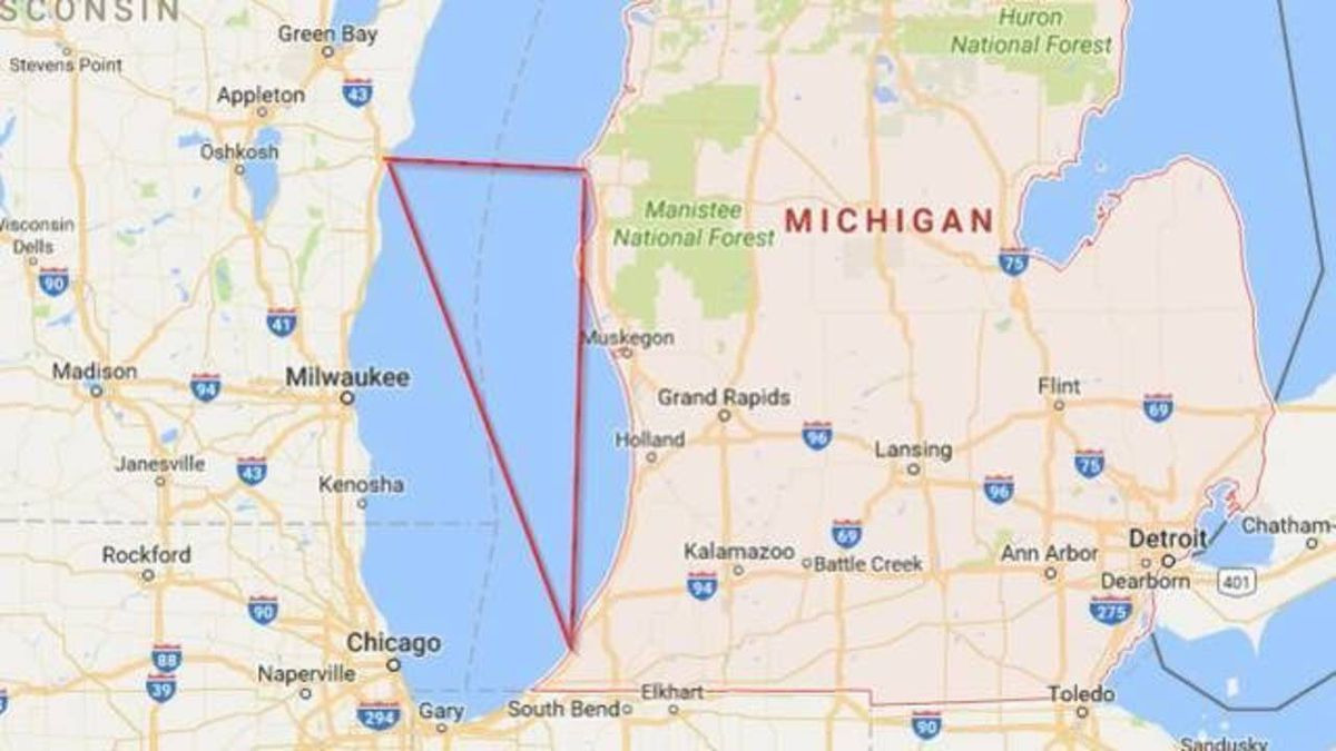 The Lake Michigan Triangle - by Patricia J.L. 👻🧶🖊️