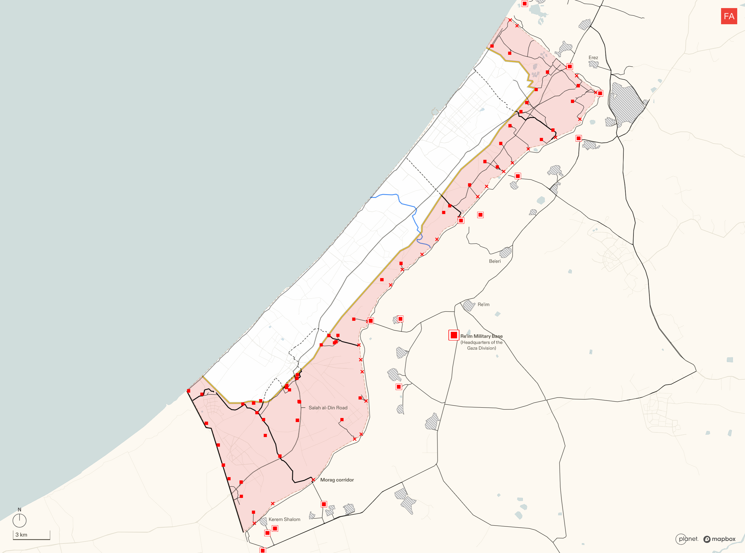 Israel Is Preparing for a Permanent Presence in Gaza, Satellite Images ...