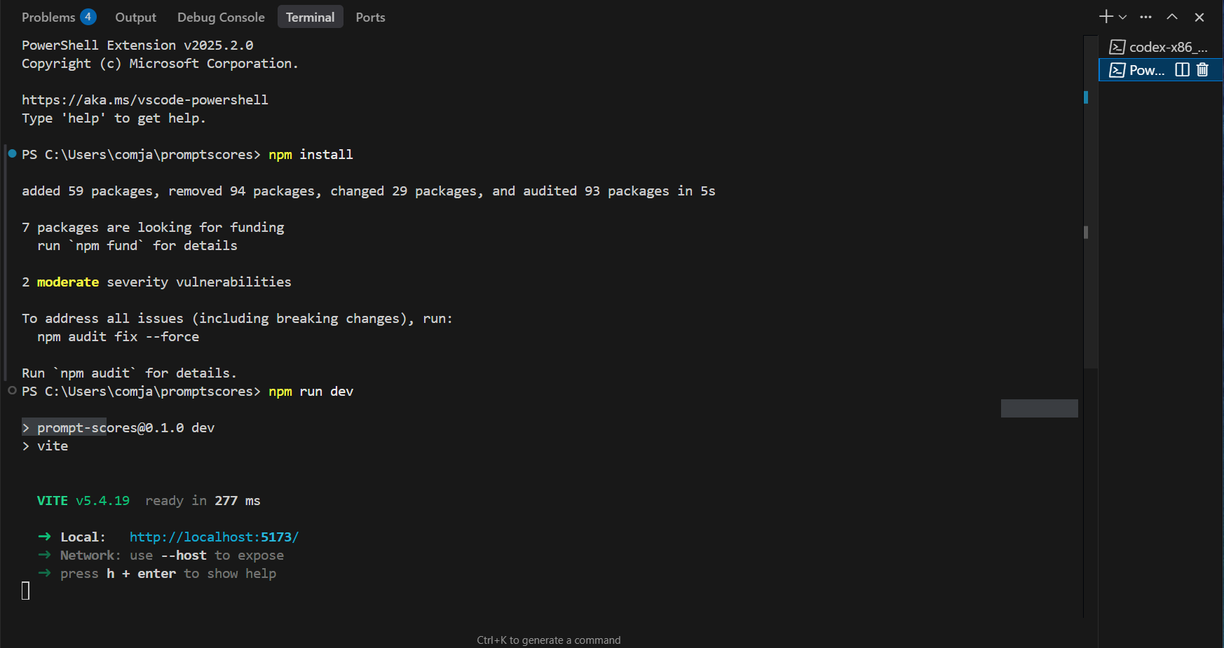 Using Codex CLI to build a web app - by Jake Handy