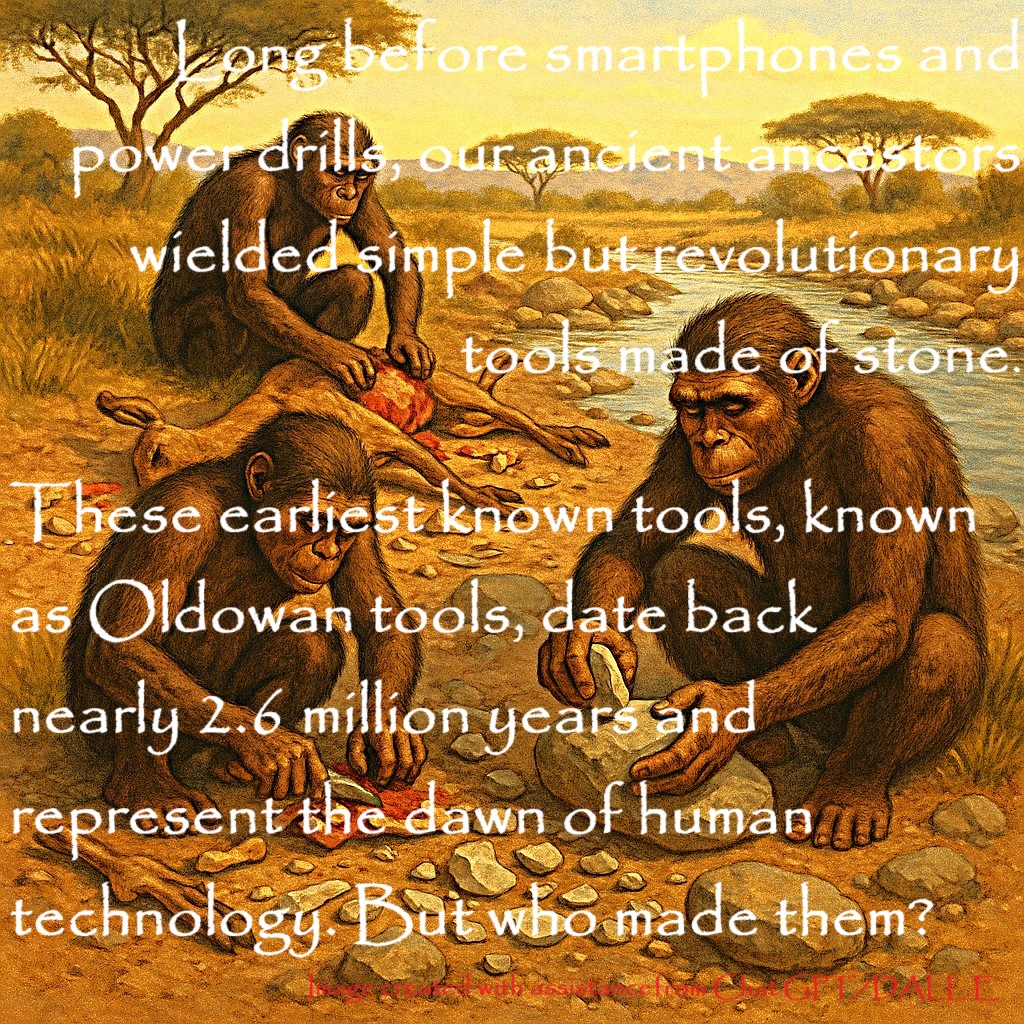Who Made the First Tools? Uncovering the Creators of the Oldowan Lithics
