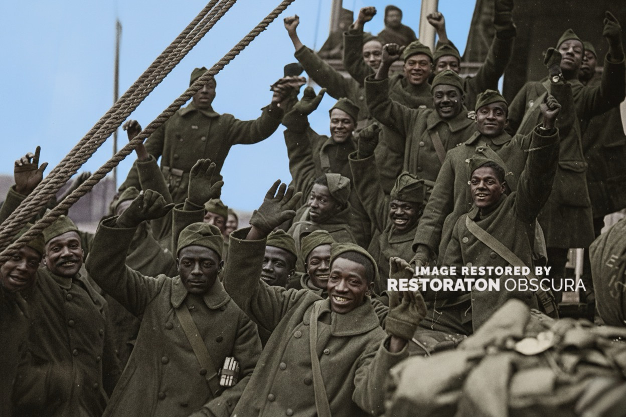 The Harlem Hellfighters - by John Bulmer