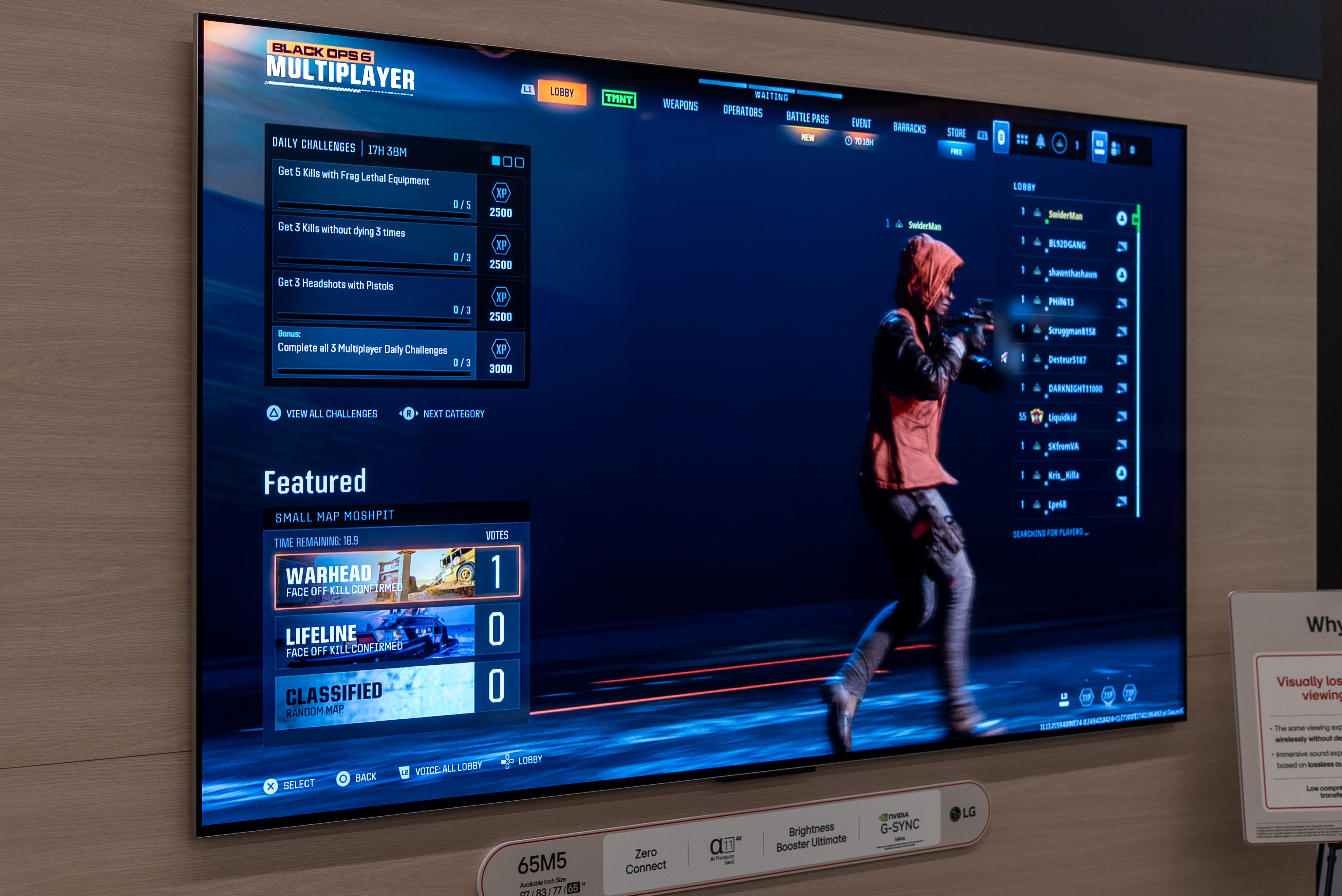 LG M5 OLED evo hands-on review: the best wireless gaming TV we’ve used