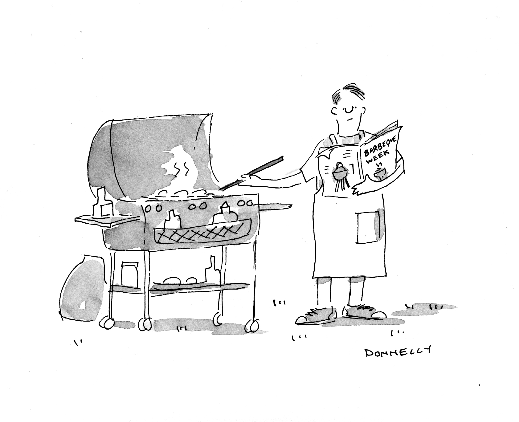 Good Morning Drawing - by Liza Donnelly - Seeing Things