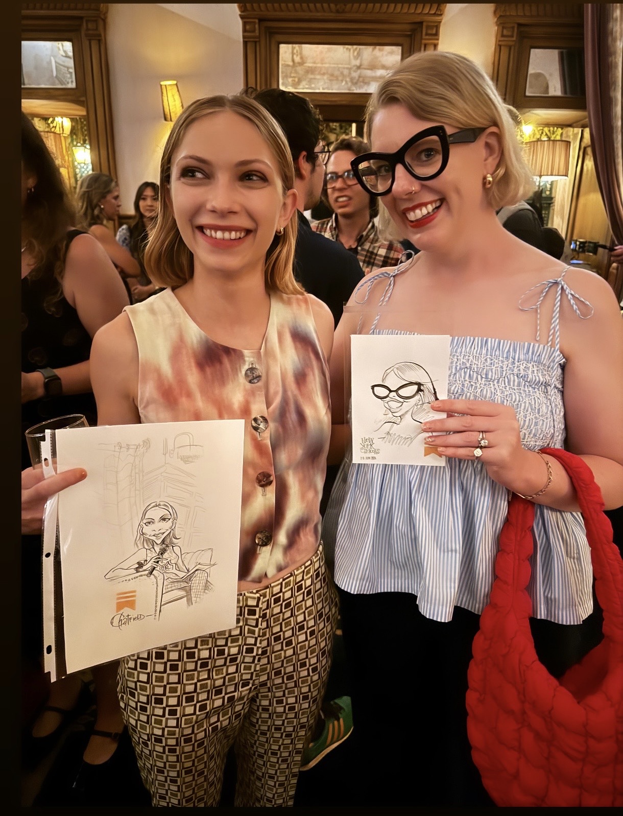 Emma Gannon on Substack: "Last night I was drawn by a New Yorker cartoonist (@newyorkcartoons ...