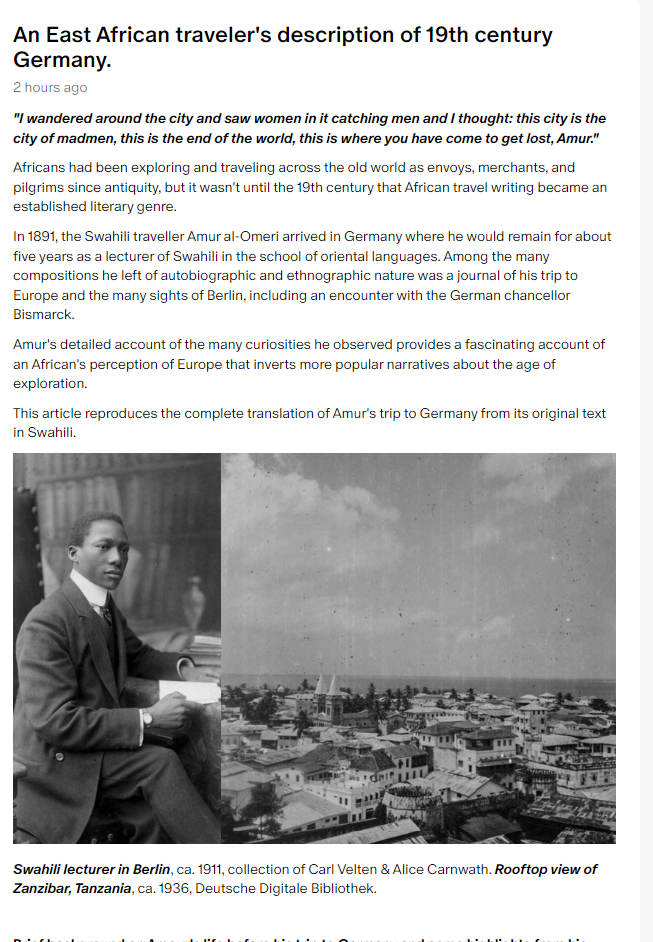 The complete history of Zeila (Zayla), a medieval city in Somaliland ...