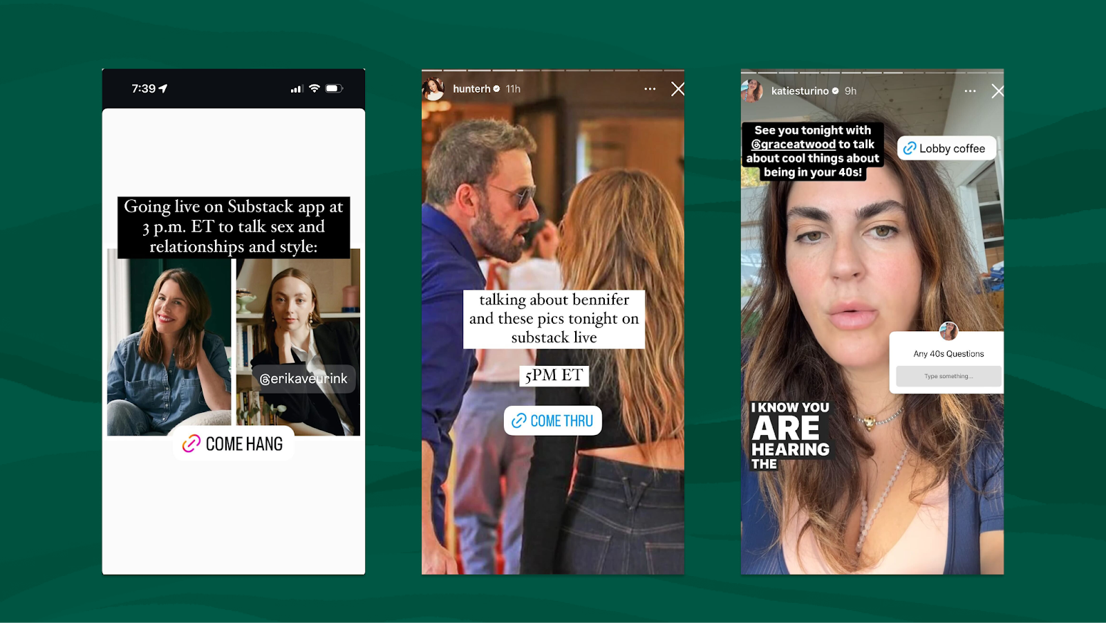 Live video is available to all publishers in the Substack app
