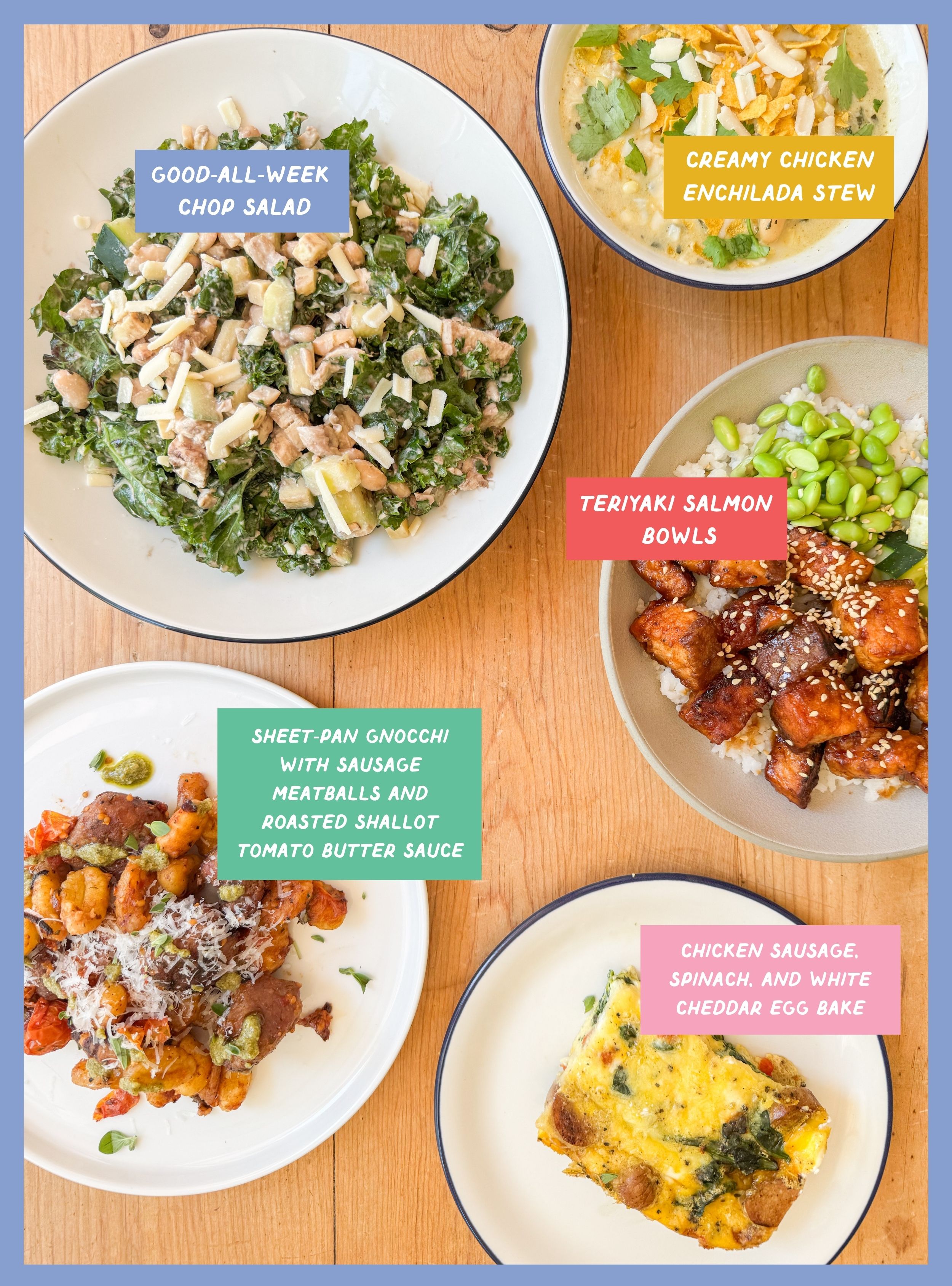 a back-to-school meal plan (with 5 new recipes!)