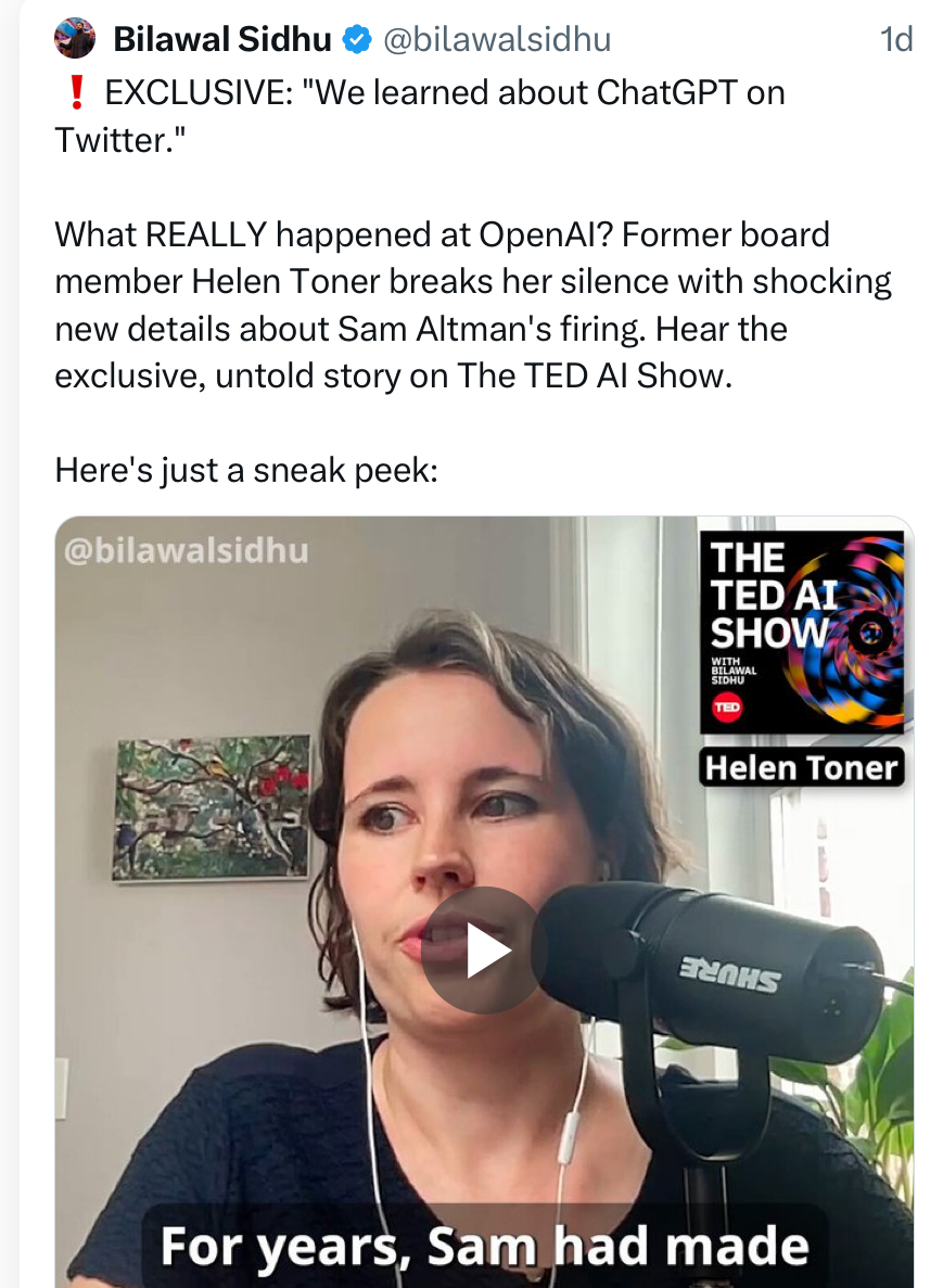 Kara Swisher, Sam Altman, and the OpenAI Board