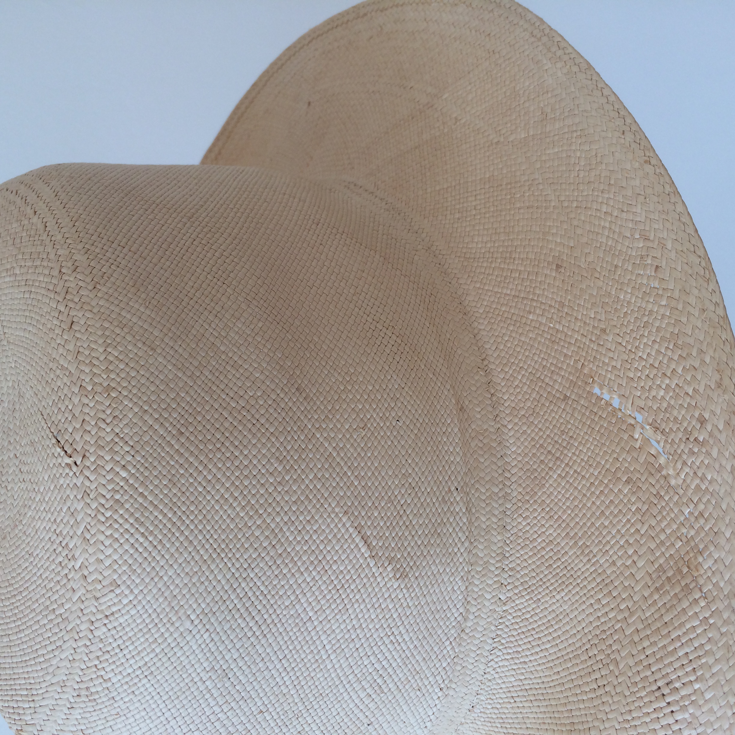 How to repair a straw hat - by Zoe Robinson