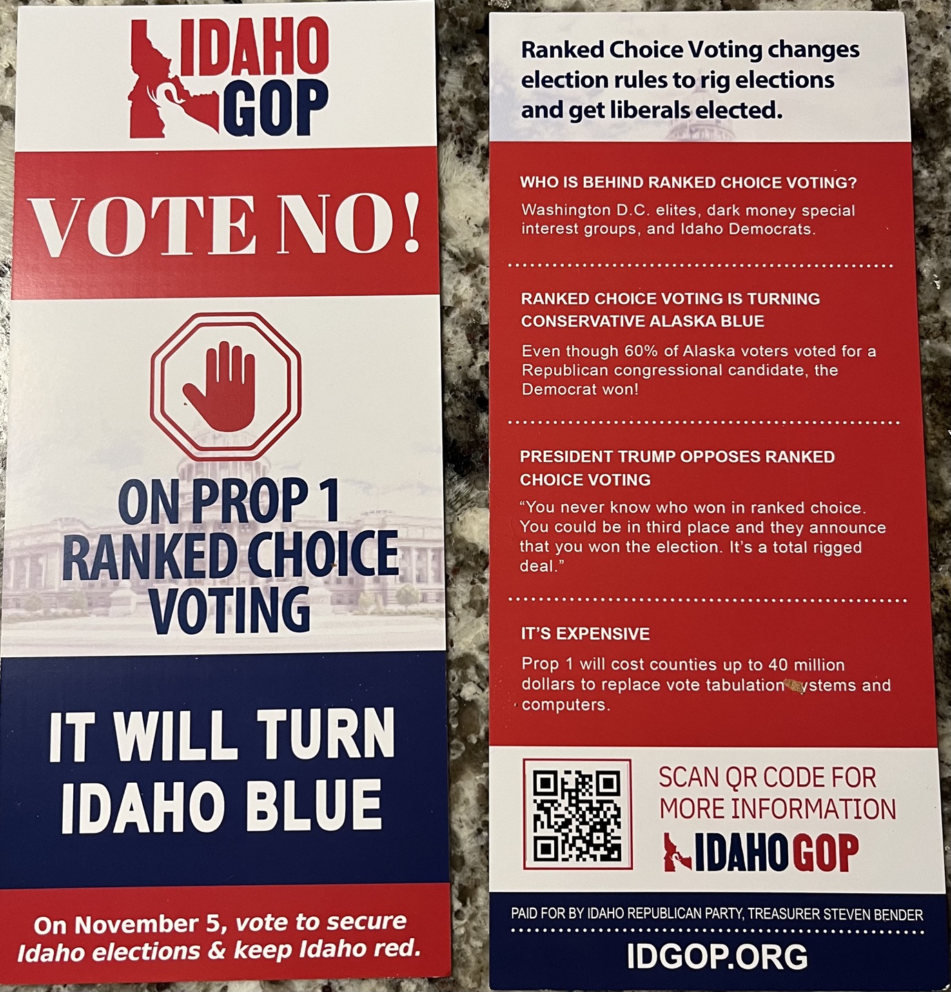 Big E on Substack: "🚫 DEFEAT IDAHO PROPOSITION 1 👎 VOTE NO! Proposition 1: Top-Four/Jungle ...