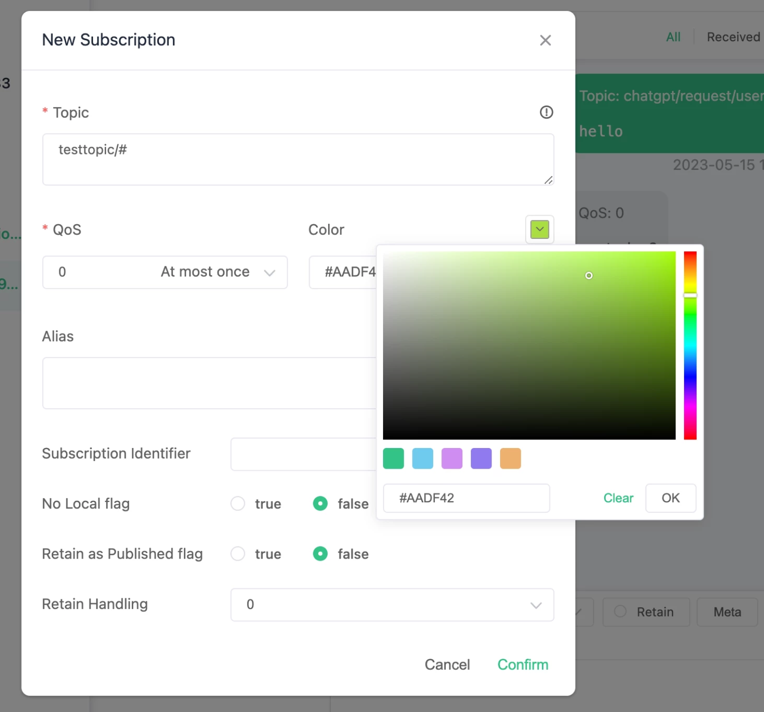 MQTTX: Open-Source All-In-One MQTT Client Toolbox for Testing and Debugging