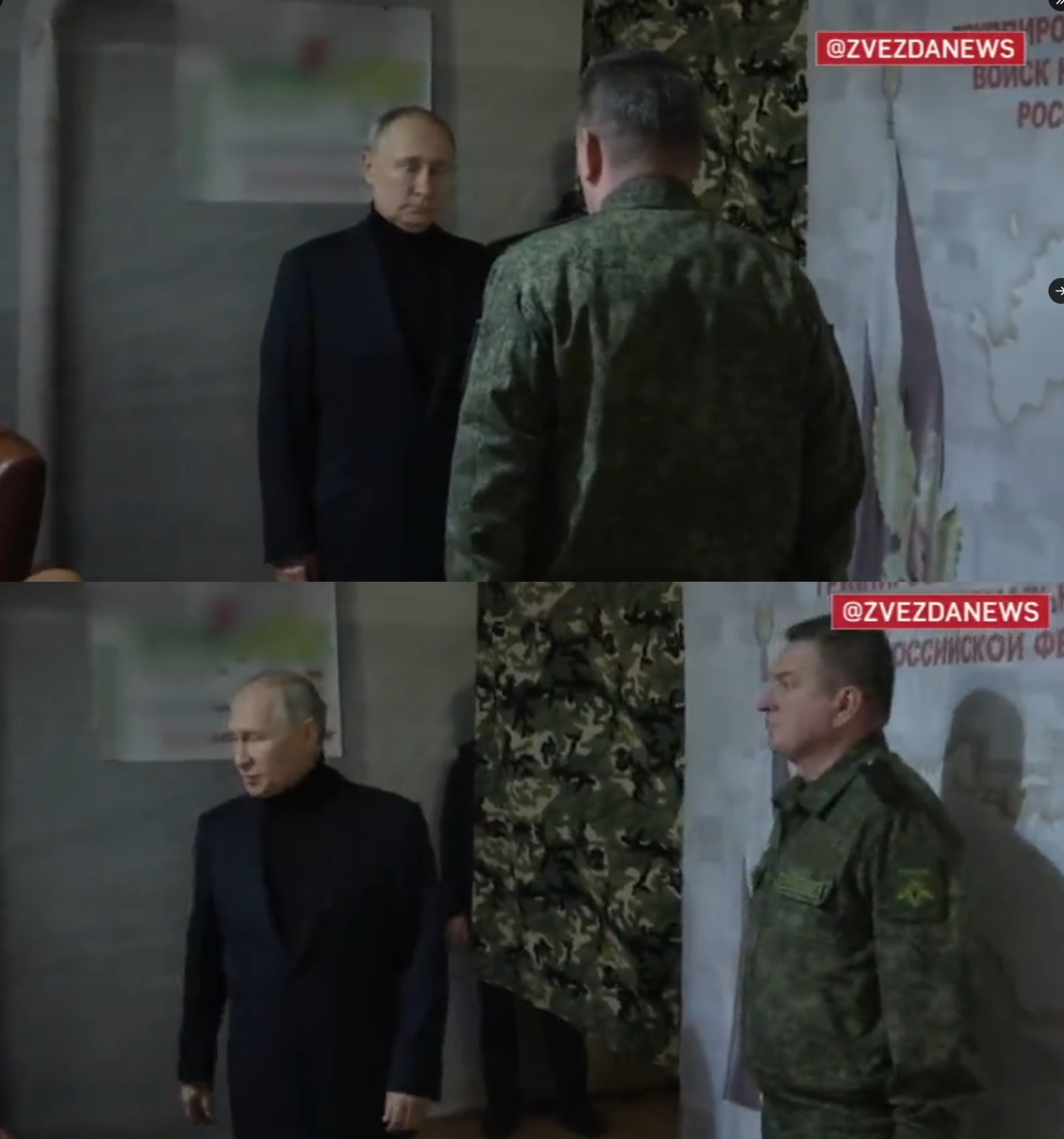 Camo-Putin Emerges to Punt Ball Back to Trump
