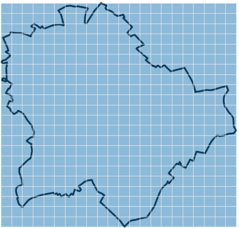 Lego Elevation Map - by Milan Janosov
