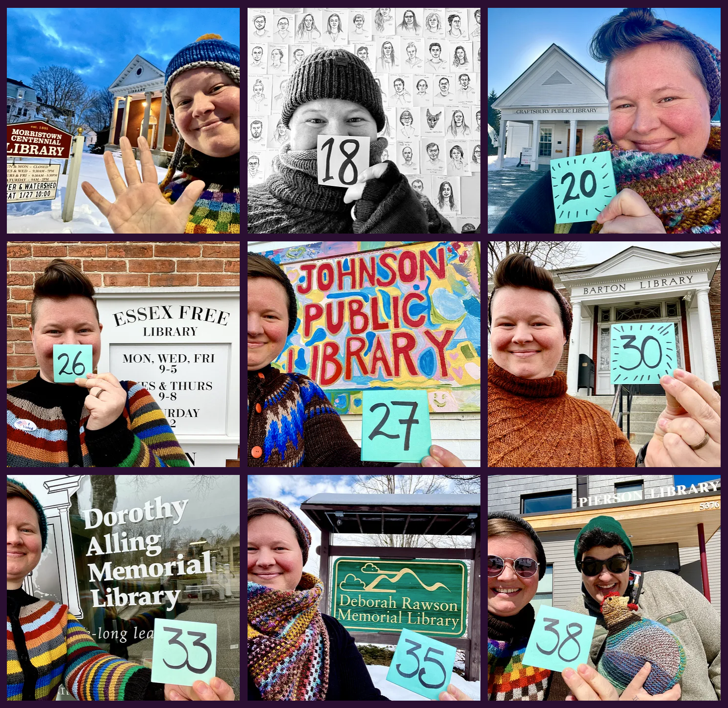 Knitting in Libraries: a Professor's Quest to Visit Every Library in ...