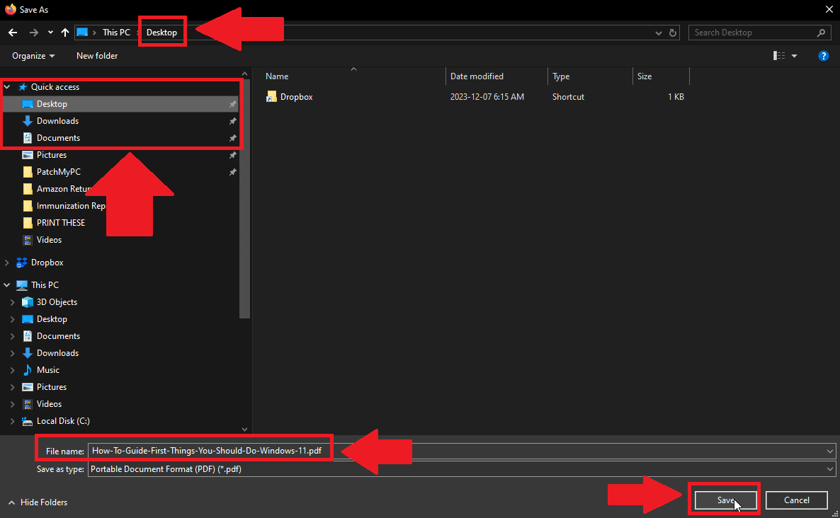 How To Download and Print a PDF Document