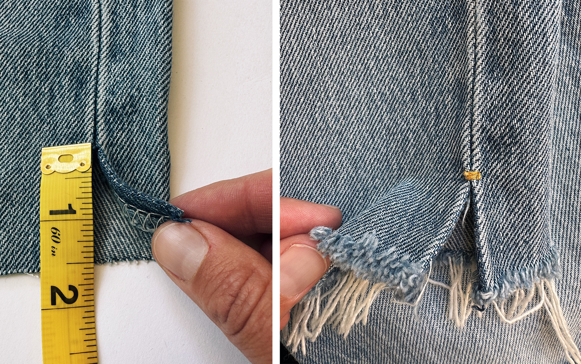 How to Make Your Own Cut-Off Jeans - by Jane Herman
