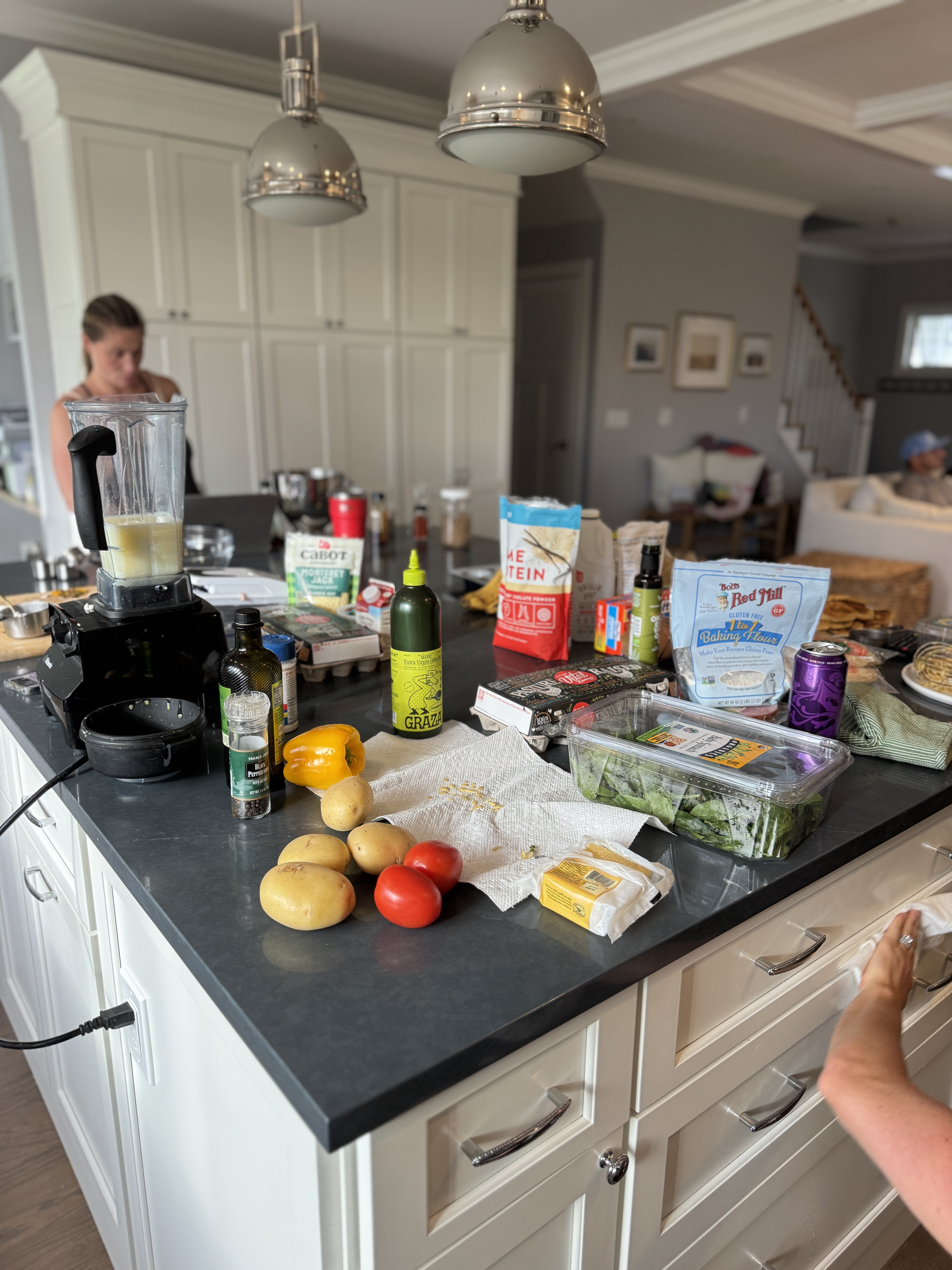Postpartum Meal Prep Party for Julie! 🍲🥞