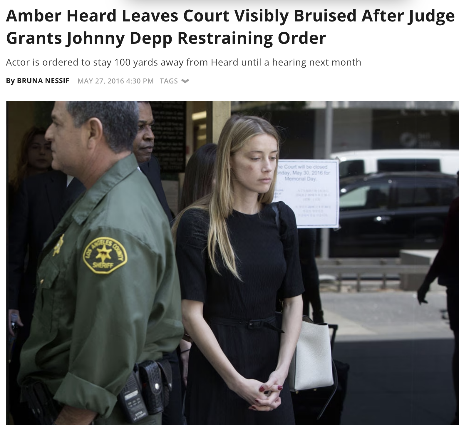 Setting The Scene: Amber Heard, The Epstein Network, Johnny's Missing ...