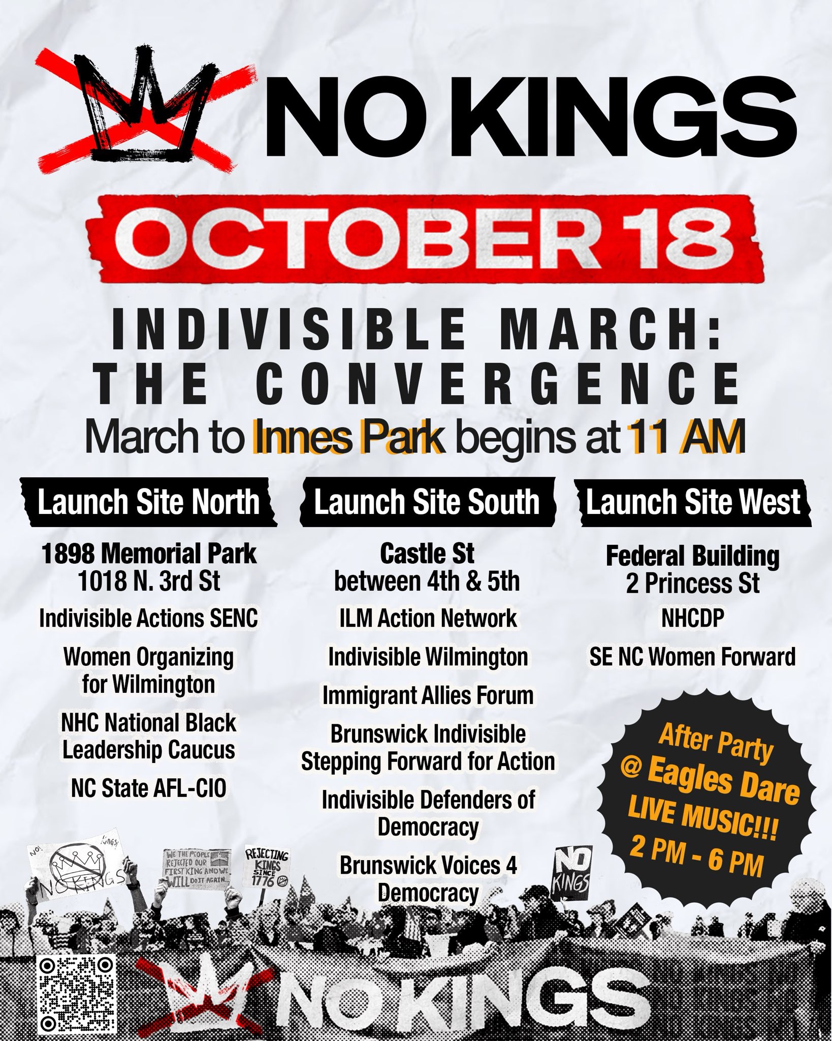 Indivisible Wilmington | No Kings Updates