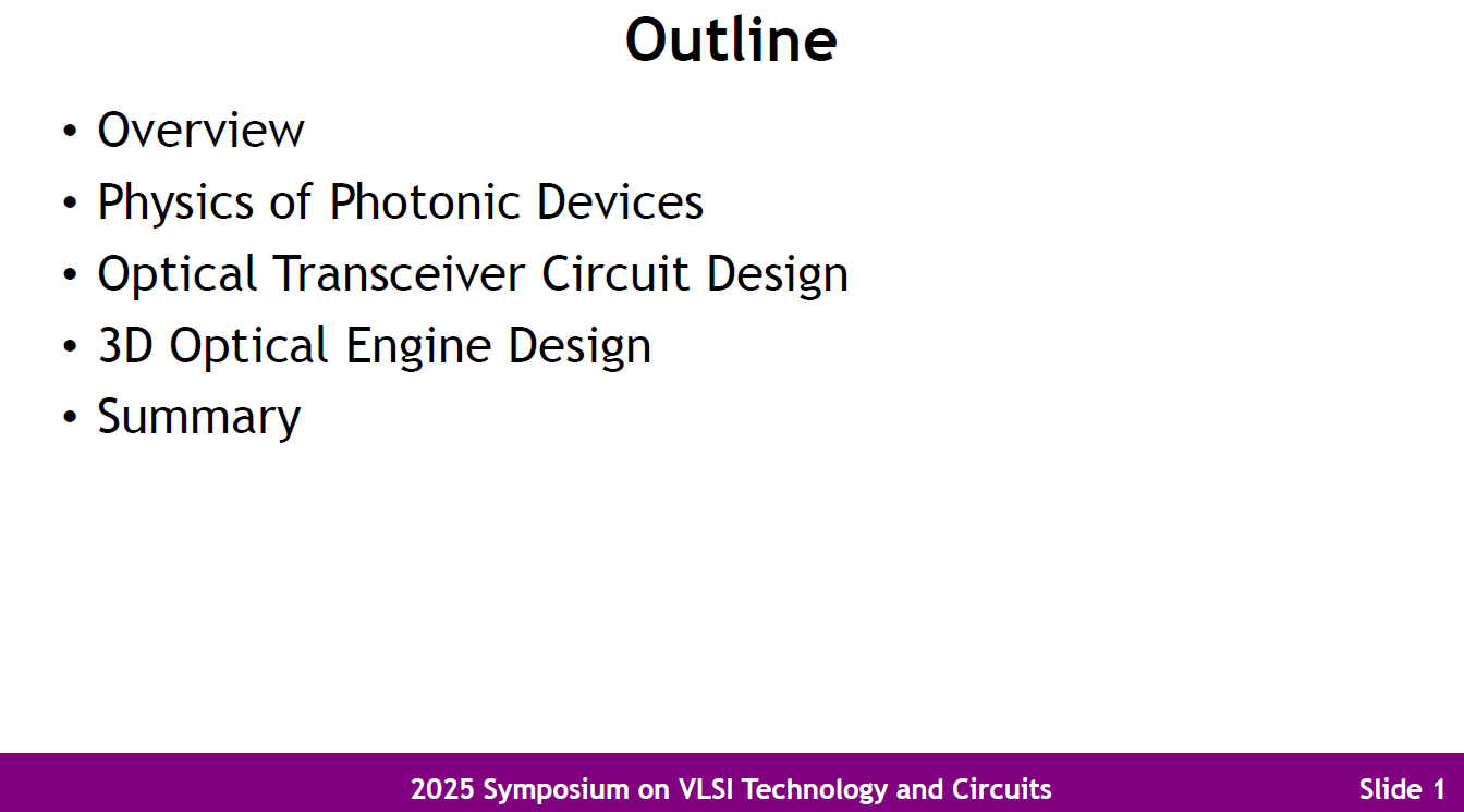 2025 VLSI Tech Forum : TSMC Announces the lastest concept of SiPh from ...