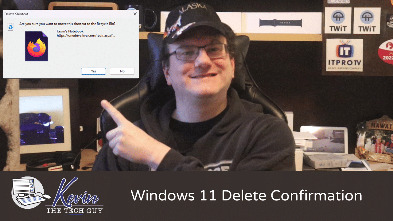 Quick Tip: Display Delete Confirmation Message in Windows 11